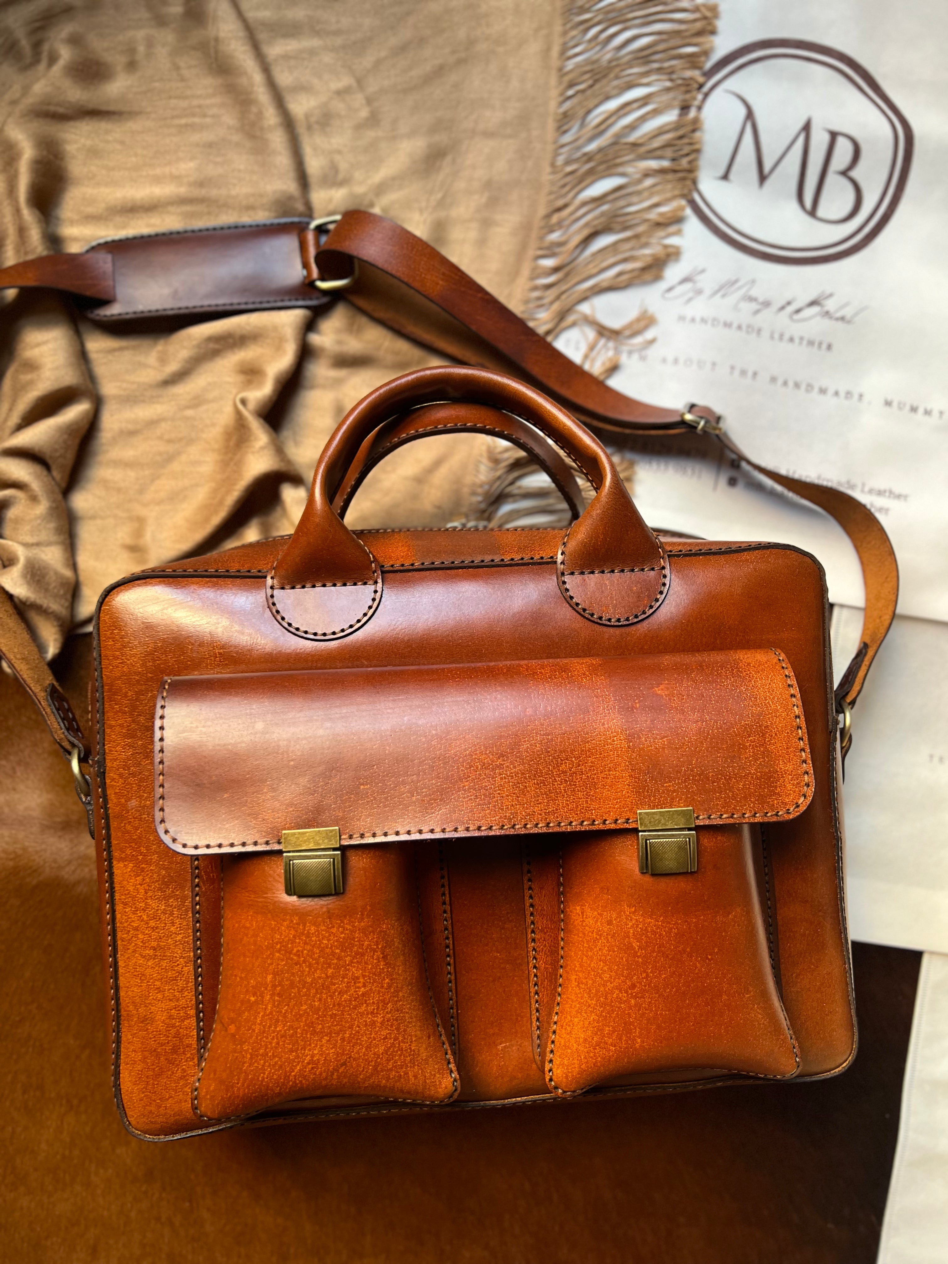 Laptop Bags – M&B Handmade Leather